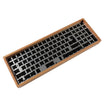 YMDK NYM96 Pro Fully Programmable Hotswap RGB PCB Walnut Beech Case Wo