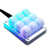 YMD-9 Aluminum And Acrylic Numpad (QMK VIA RGB Hotswap Supported/Gamin ...