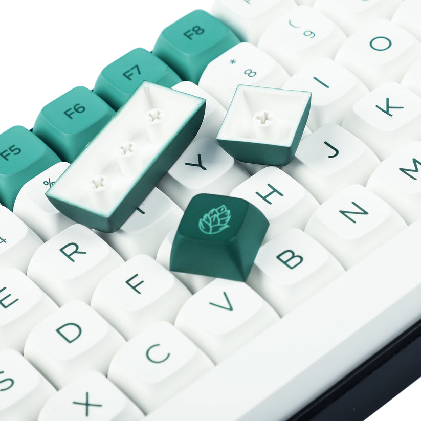 147 Botanical Keycaps(Dye Sub ZDA Profile/104 87 GK61 96 84 GK64 68 Us ...